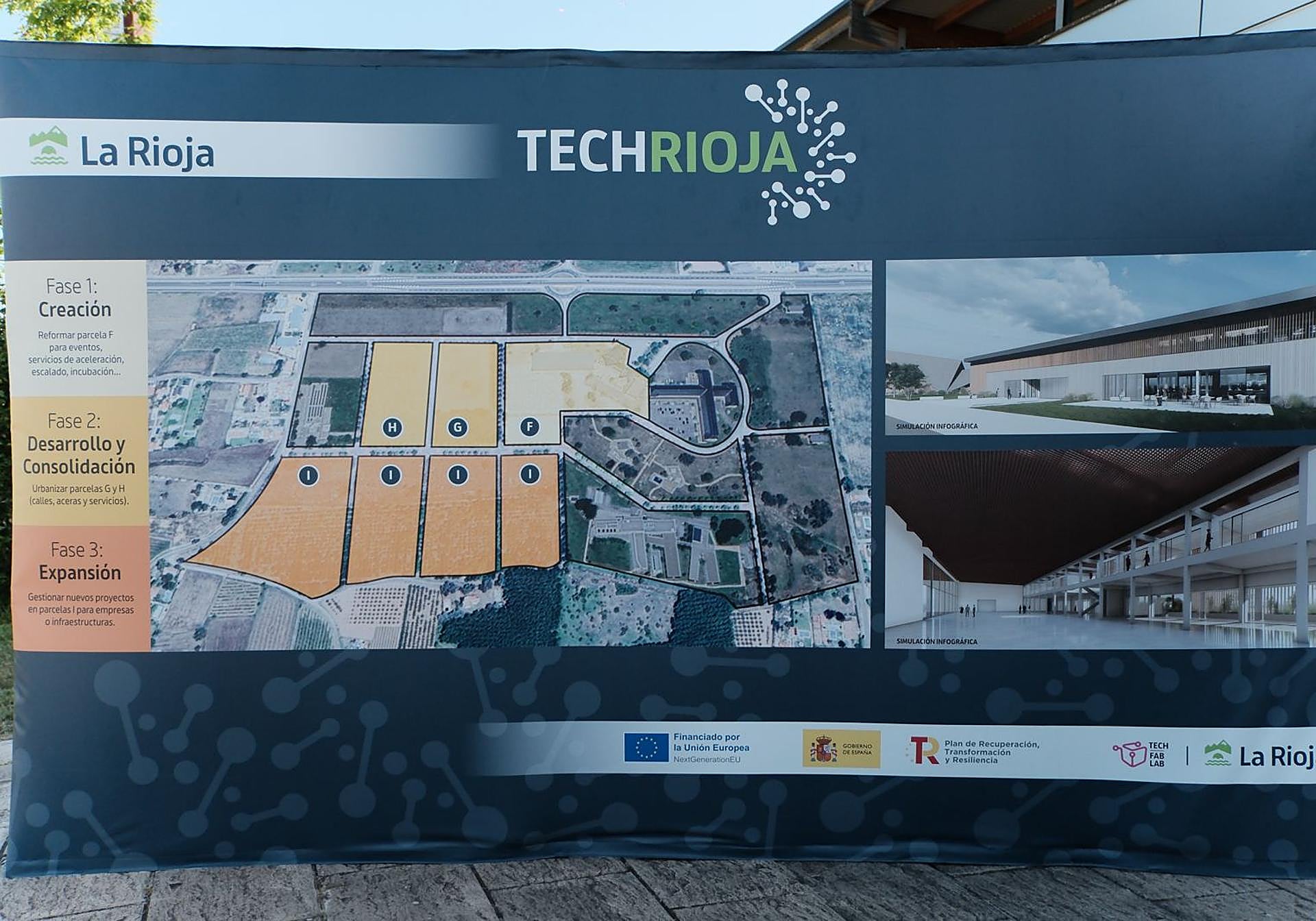 El proyecto tecnológico en la Colonia de Albelda pone sus bases «en tiempo récord» | La Rioja